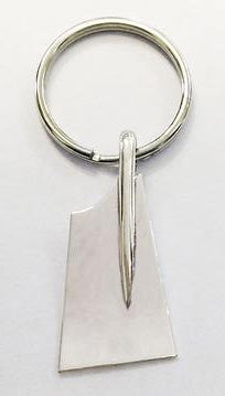 Large Rowing Blade Key Ring Sterling Silver – Rubini Inc.